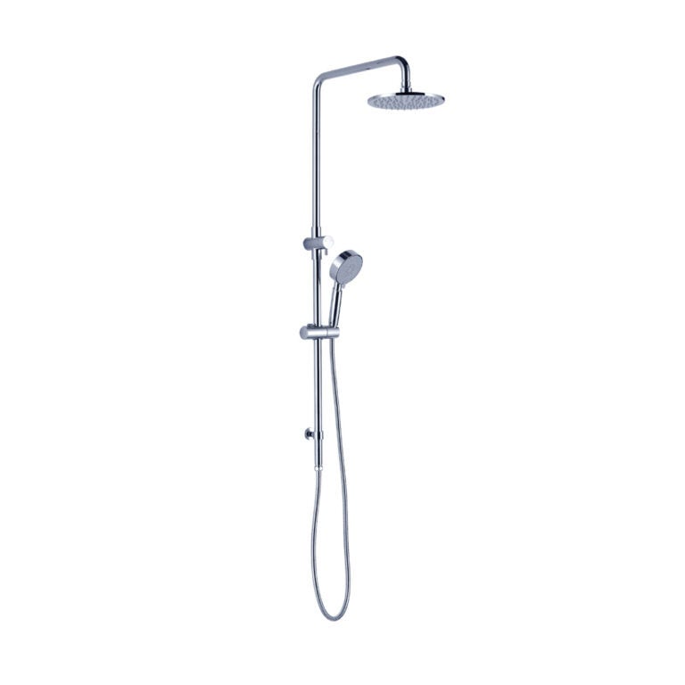 DOLCE ROUND SHOWER SET CHROME | ByDesign Tiles and Bathroom